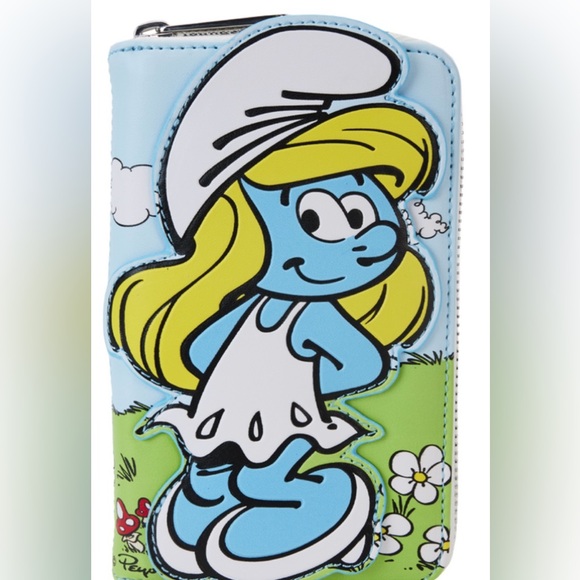 Loungefly | Bags | Nwt Loungefly Smurfs And Smurfette Cosplay Zip ...
